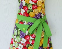 Popular items for fruit apron on Etsy
