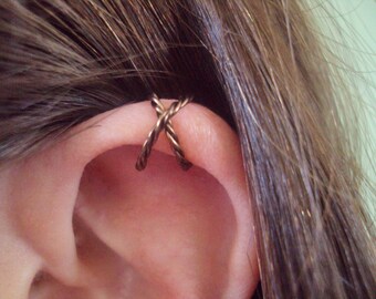 Twisted Wire Fake Cartilage Piercing