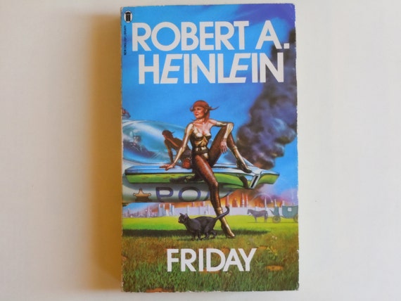 Friday by Robert A Heinlein Vintage Book with by Voraciousappetite