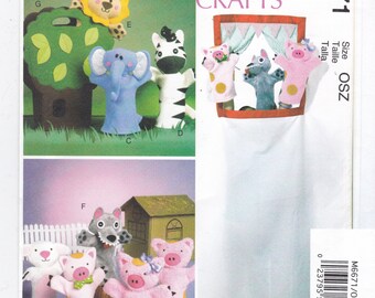 Hand puppet pattern | Etsy