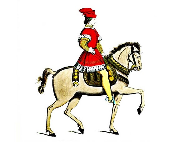 The Squire Medieval England Vintage Renaissance Costumed
