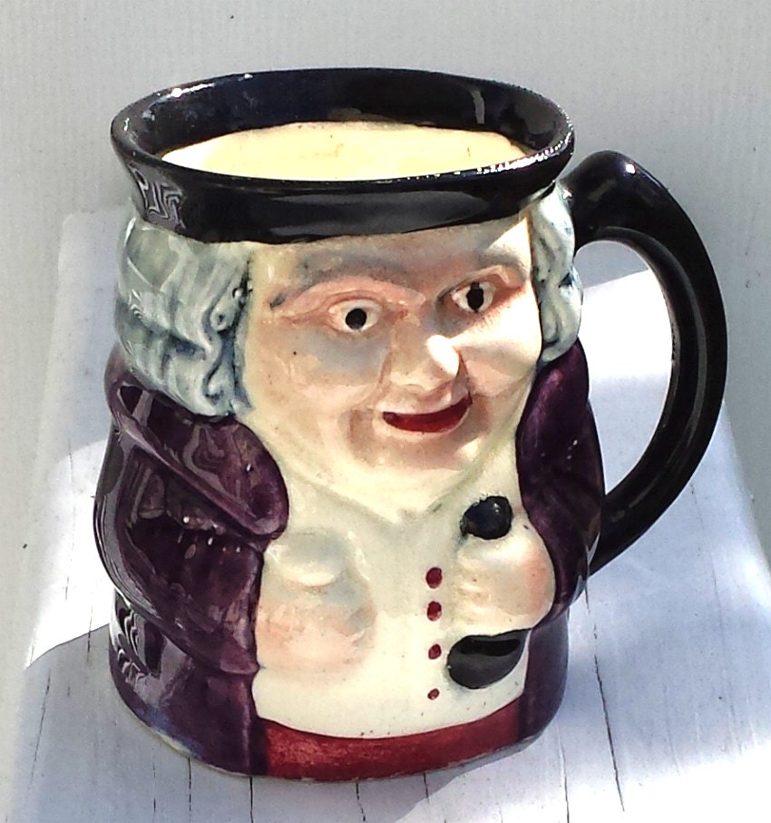 Staffordshire England Toby Mug 'Rich Merchant' by