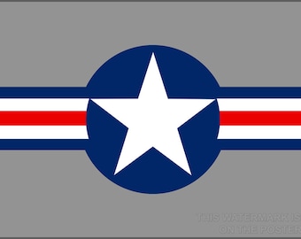 Air force roundel | Etsy