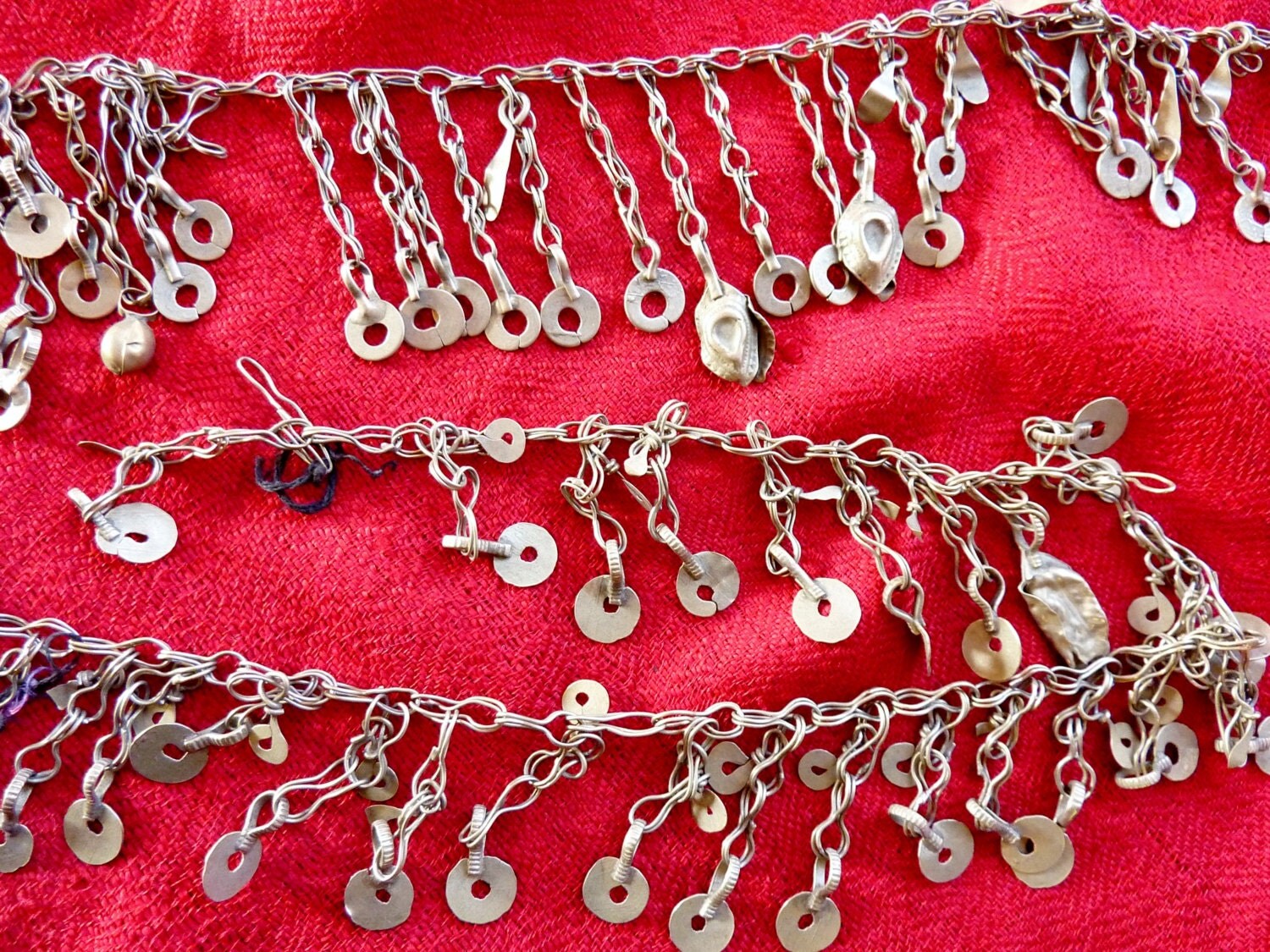 Metal Fringes, Vintage, 75 cm / 29,52 in length – Haute Juice