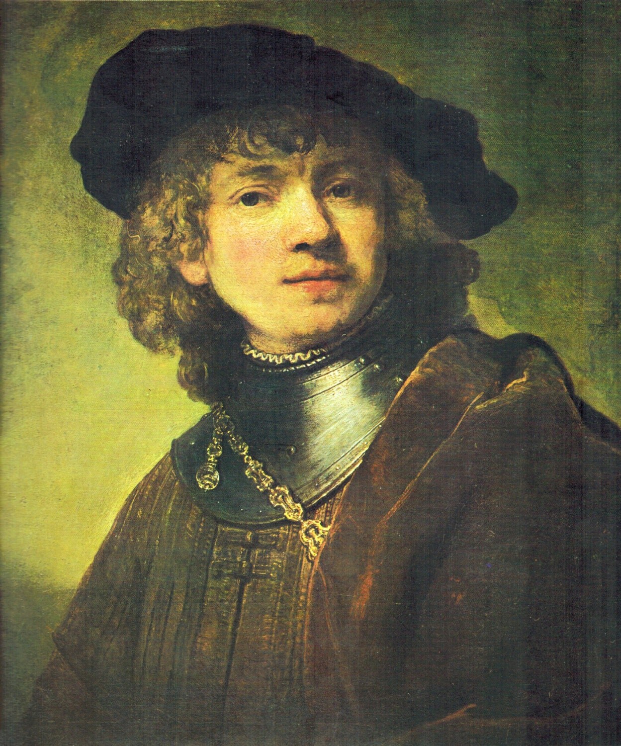 Rembrandt Print Art 1978 : Self-Portrait 8