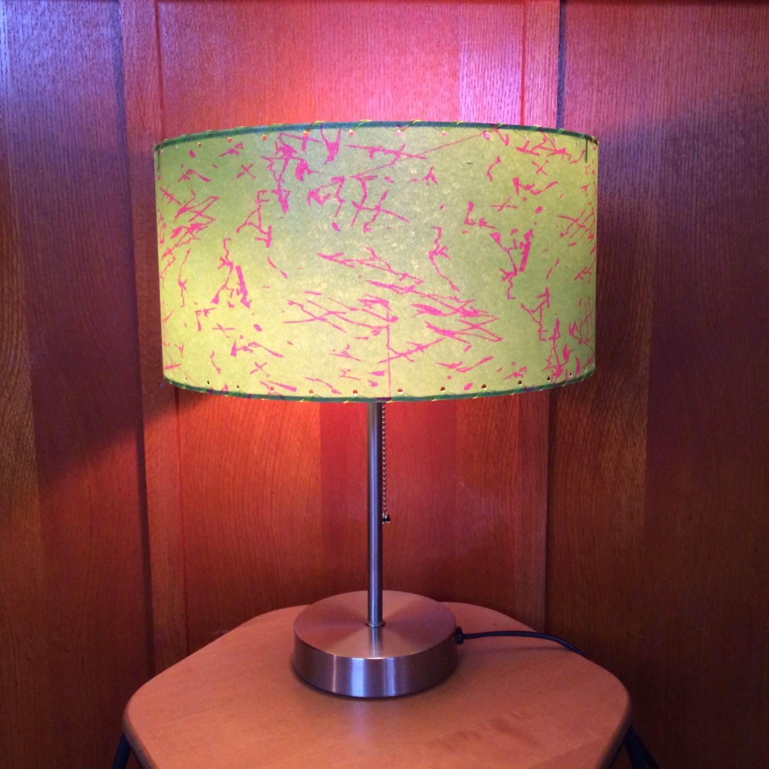 Mid Century Modern Style Fiberglass Lamp Shade 43.2