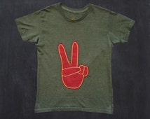 Popular items for peace t shirt on Etsy