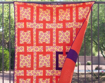 Chain link quilt pattern | Etsy