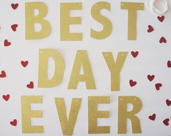 Best day ever banner | Etsy