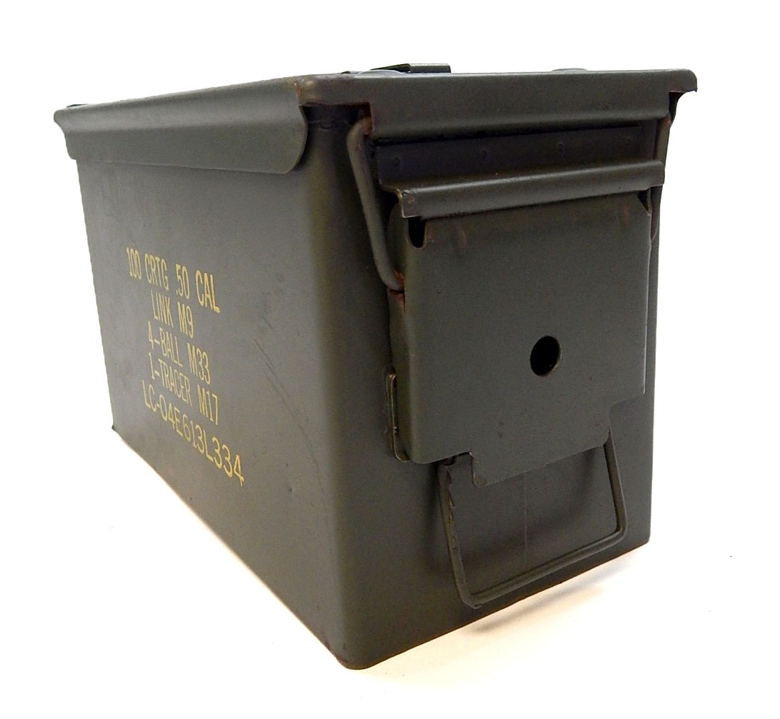 Excellent Vintage Military Surplus M2A1 Ammo Can (Empty) – Haute Juice