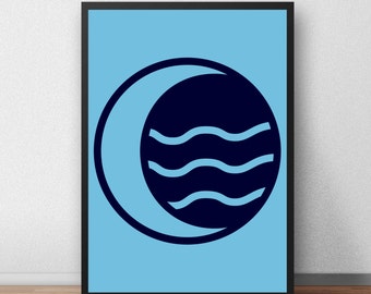 Water tribe symbol | Etsy