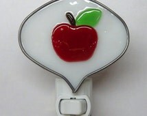 Popular items for apple night light on Etsy