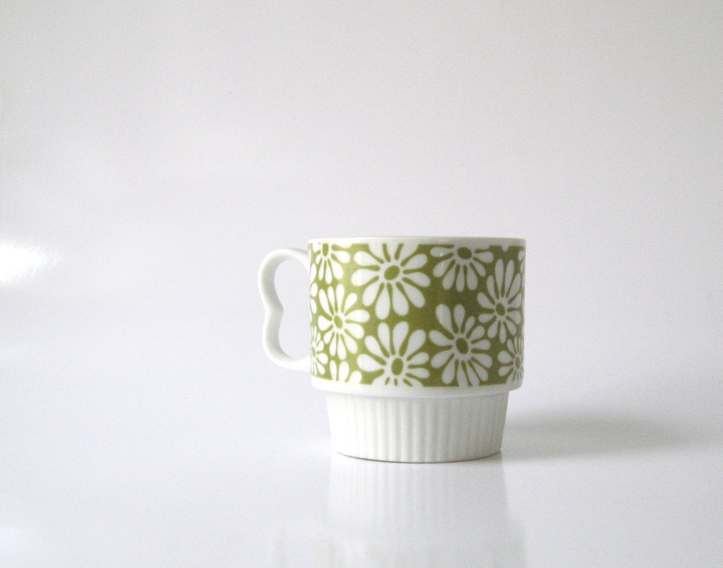 Vintage-1970s-Mod Flowers-Mug-Coffee-Tea Cup-Japan-Porcelain – Haute Juice