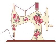 Popular items for sewing wall decal on Etsy