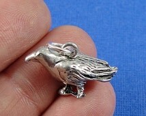 Unique crow charm related items | Etsy