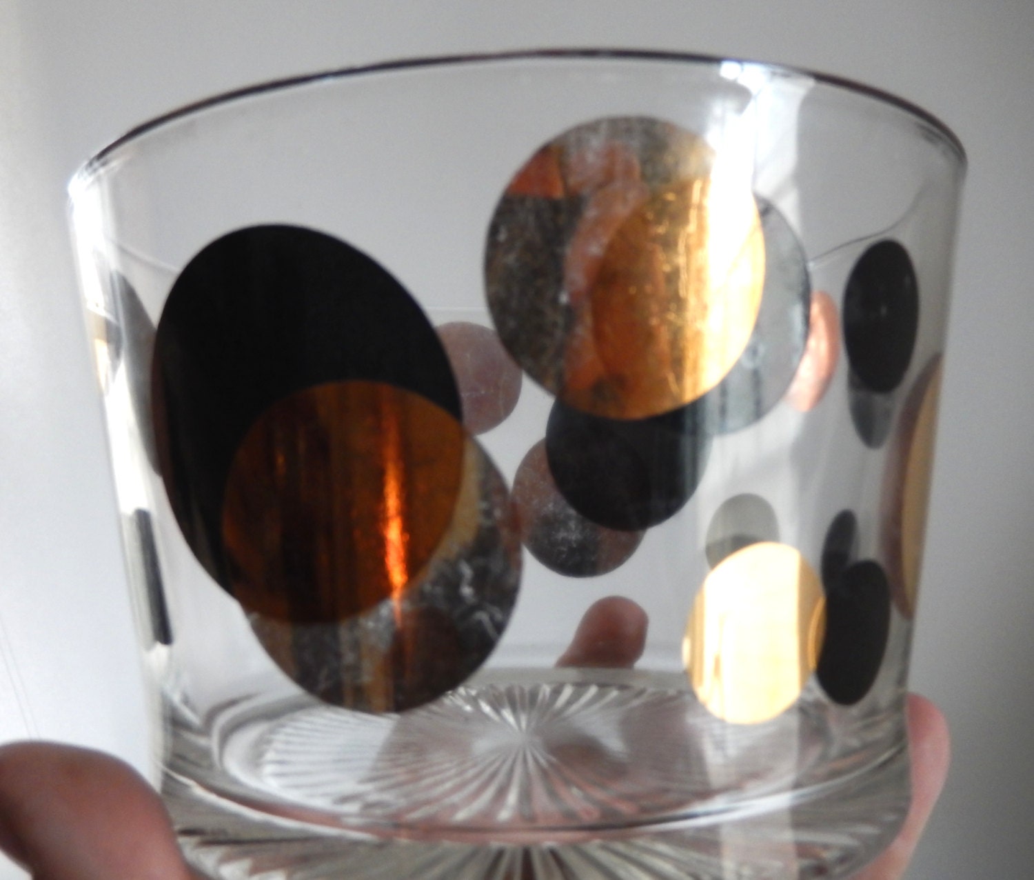 Mid Century 1950s Russel Wright Eclipse Black And Gold By Joeblake