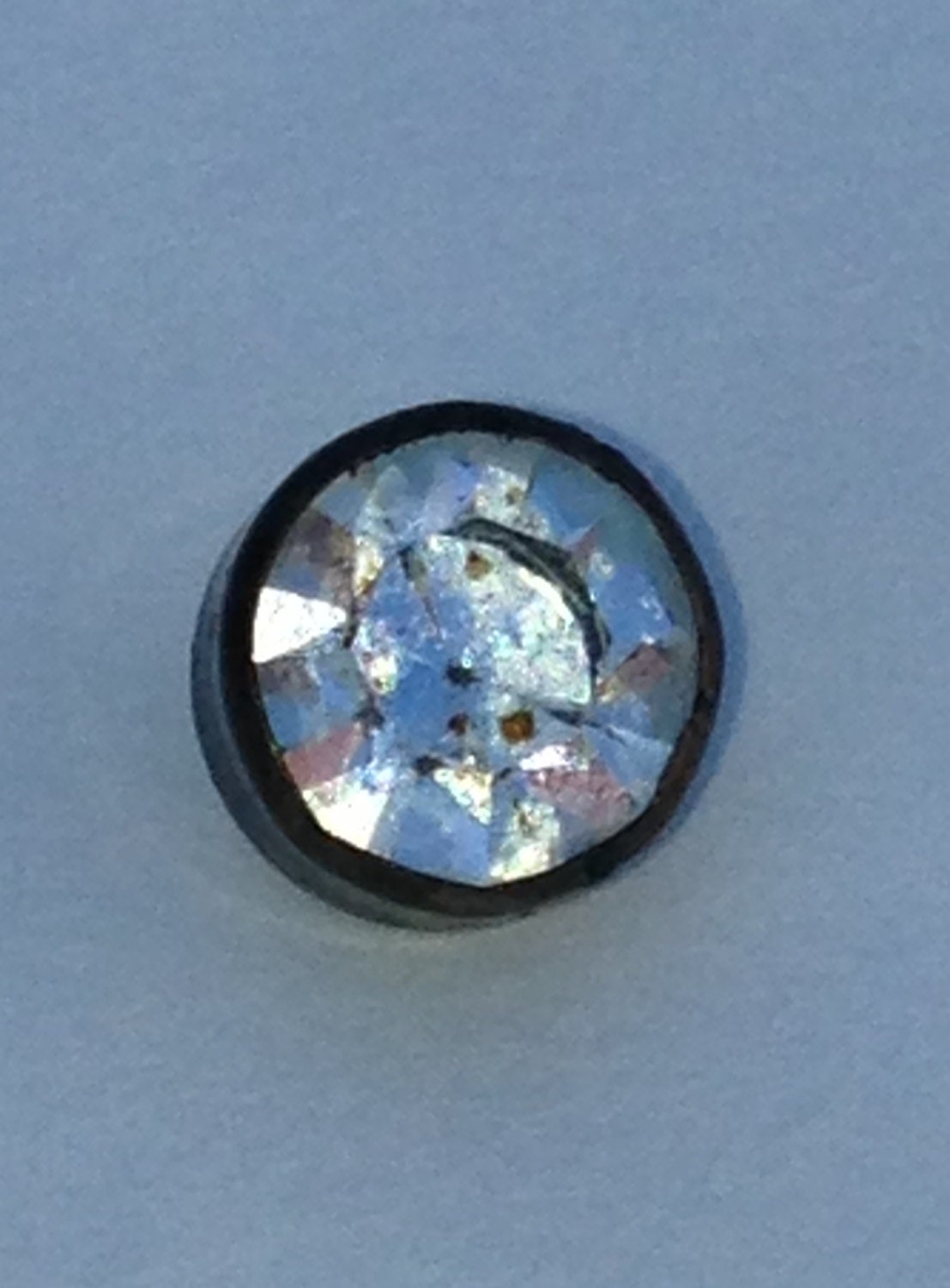 Rhinestone buttons Crystal Button vintage by SentimentalValu Rhinestone buttons Crystal Button vintage by SentimentalValu