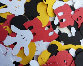 Disney MIckey Mouse Confetti: 200 Disney Mickey Mouse Custom