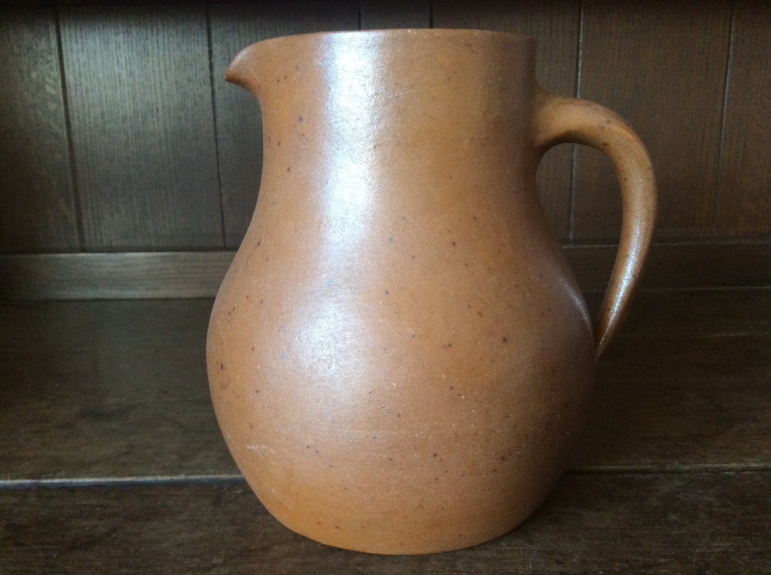 Vintage earthware earth ware jug circa 1940-50's / English