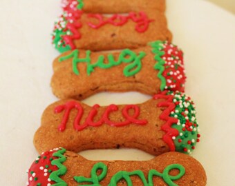 Popular items for custom dog treats on Etsy