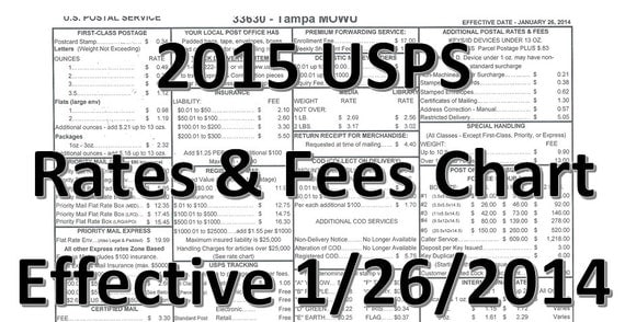 New Postage Rates