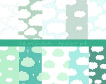 Popular items for paper clouds on Etsy