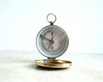 Popular items for pocket compass on Etsy