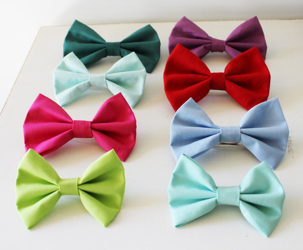 White floral hair bow Floral hairbow Floral by Akamatra on Etsy