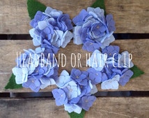 Popular items for hydrangea hair clip on Etsy
