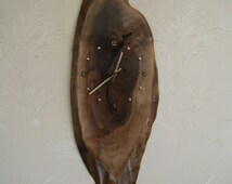 Popular items for walnut clock on Etsy