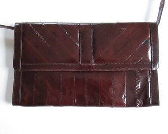 Popular items for eel skin purse on Etsy
