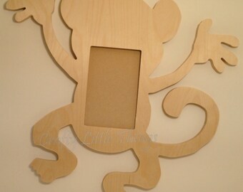 Monkey picture frame | Etsy