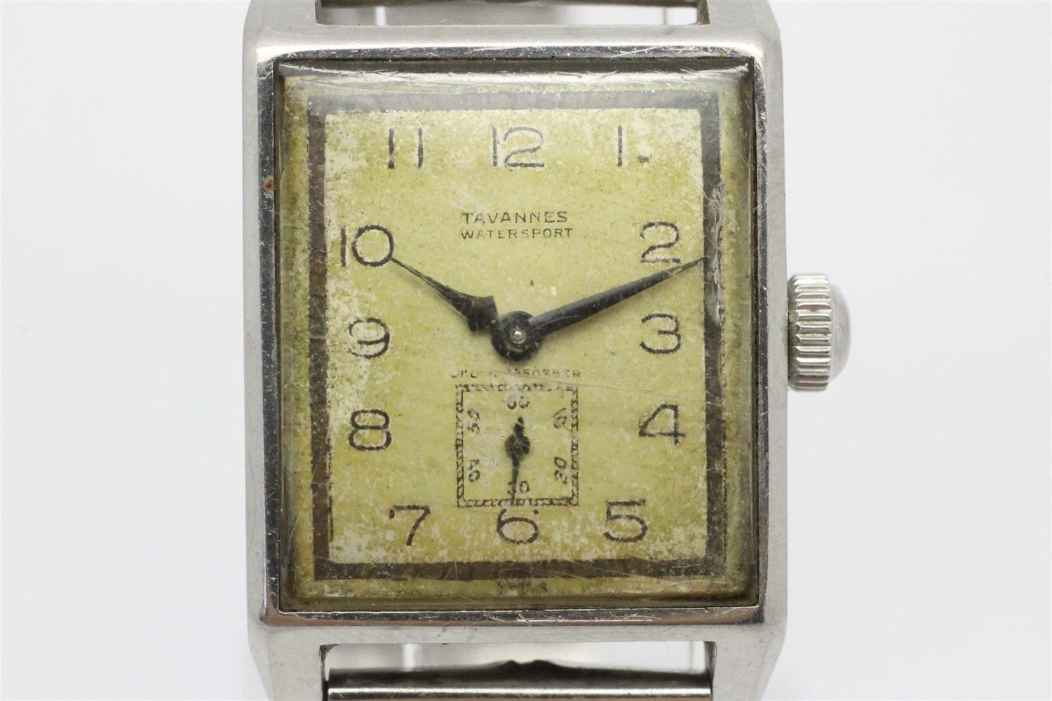 Vintage Men’s Watch – Tavannes Swiss Watch – Watersport Screw Back ...