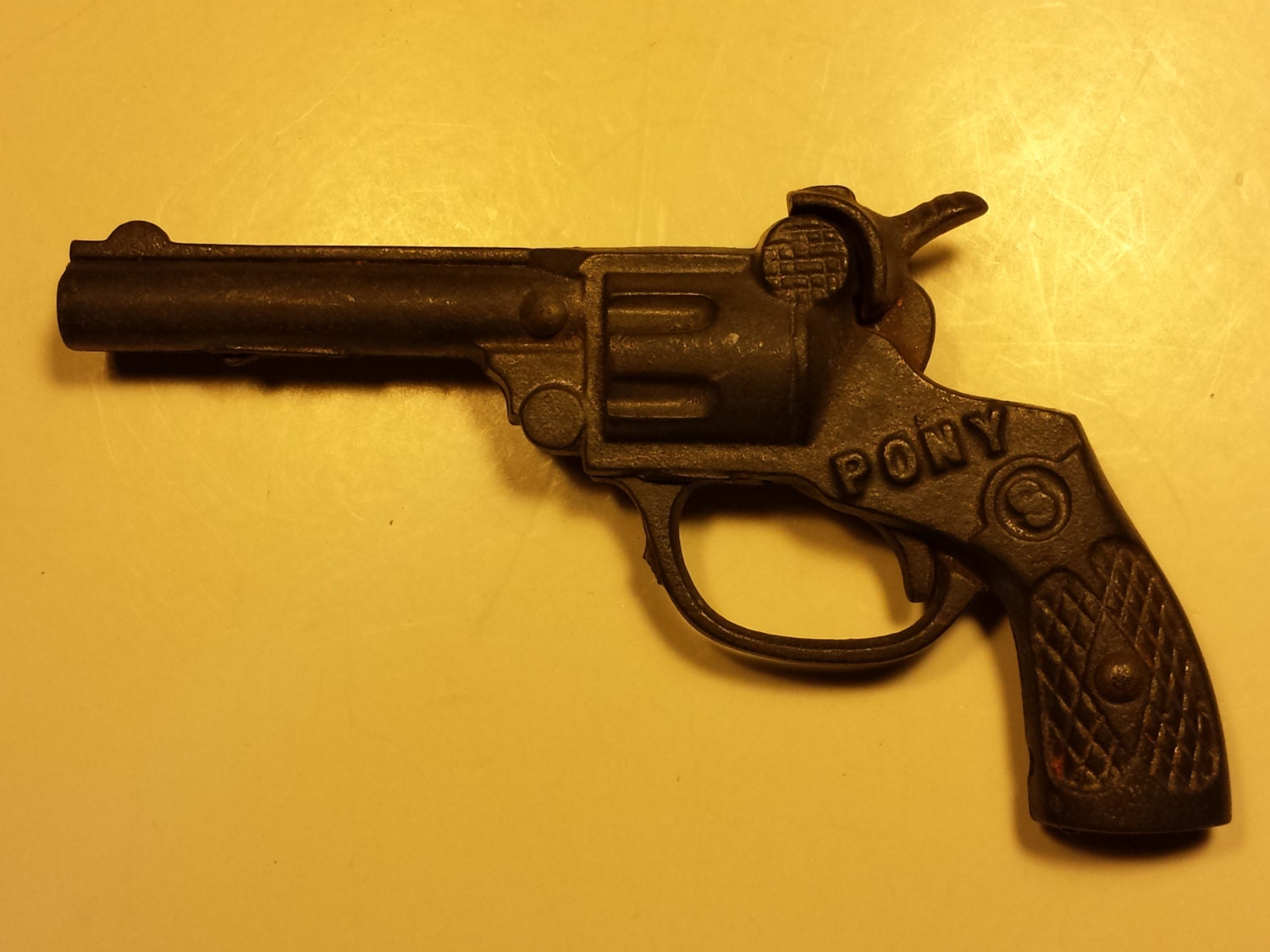 Found this while metal detecting in the woods. As you can see by the ...