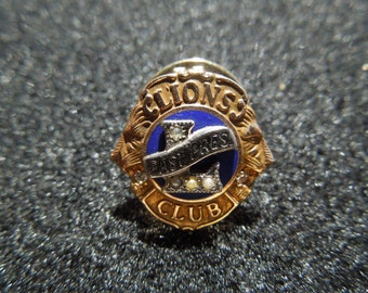 Lions club pin | Etsy