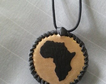African medallion handmade by 516CustomMedallions on Etsy