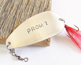 Personalized Will You Go To Prom With Me Fishing Lure Unique