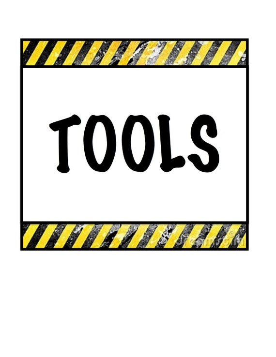 Construction Signs: Tools