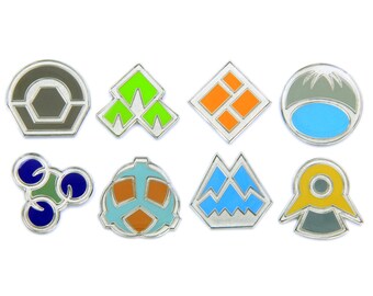 Pokemon Badges Gen 3 Hoenn League