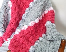 Popular items for silver grey and pink on Etsy