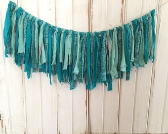 Popular items for teal banner on Etsy