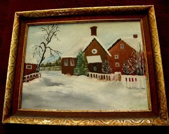 Primitive landscapes | Etsy