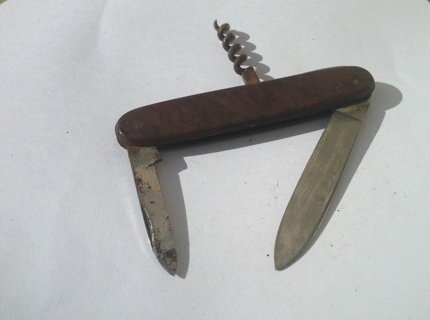 Corkscrew Solingen Inox knife Pocket Knife Camping Knife