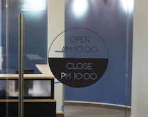 Popular items for glass door decals on Etsy