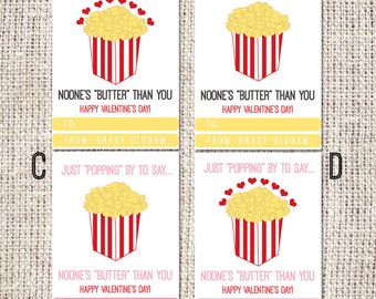 Popular items for popcorn card on Etsy