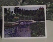 Popular items for bridge note card on Etsy