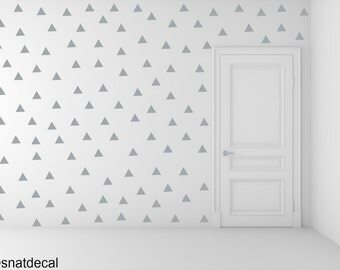 Geometric wall decal | Etsy