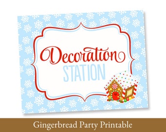 Gingerbread sign | Etsy