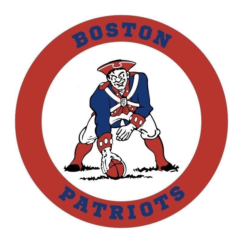 Vintage New England Patriots NFL Football logo by PRICEDRIGHTTEES