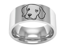 Popular items for beagle ring on Etsy